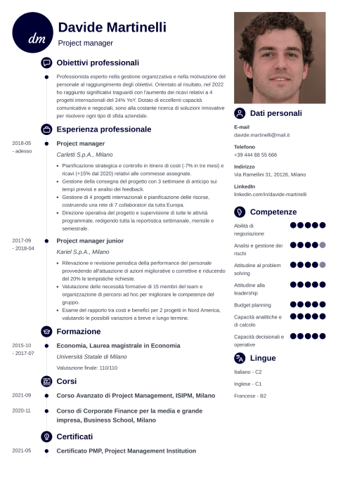 Il CV online professionale: crea il tuo curriculum gratis