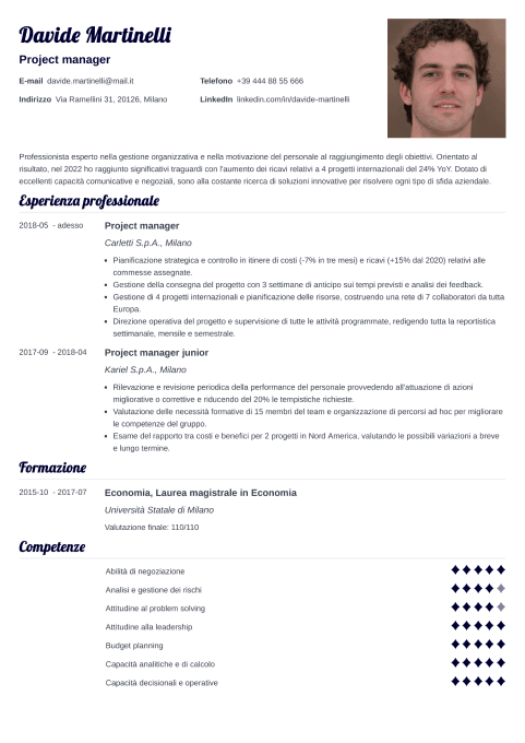 Il CV online professionale: crea il tuo curriculum gratis